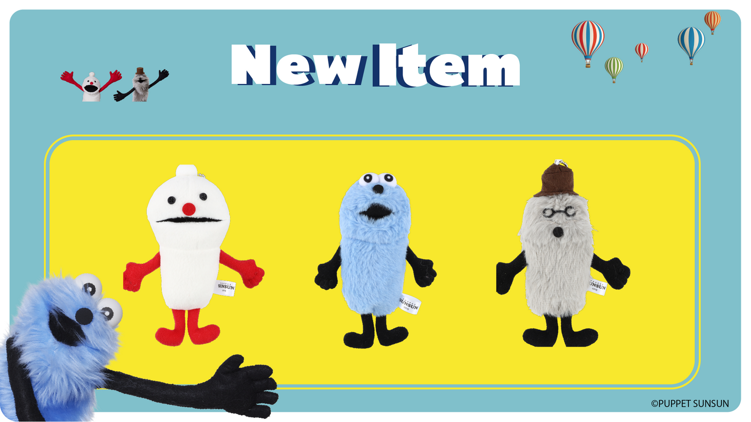 PUPPET SUNSUN ONLINE STORE – CHOCOLATE CHARACTER LABEL ONLINE STORE