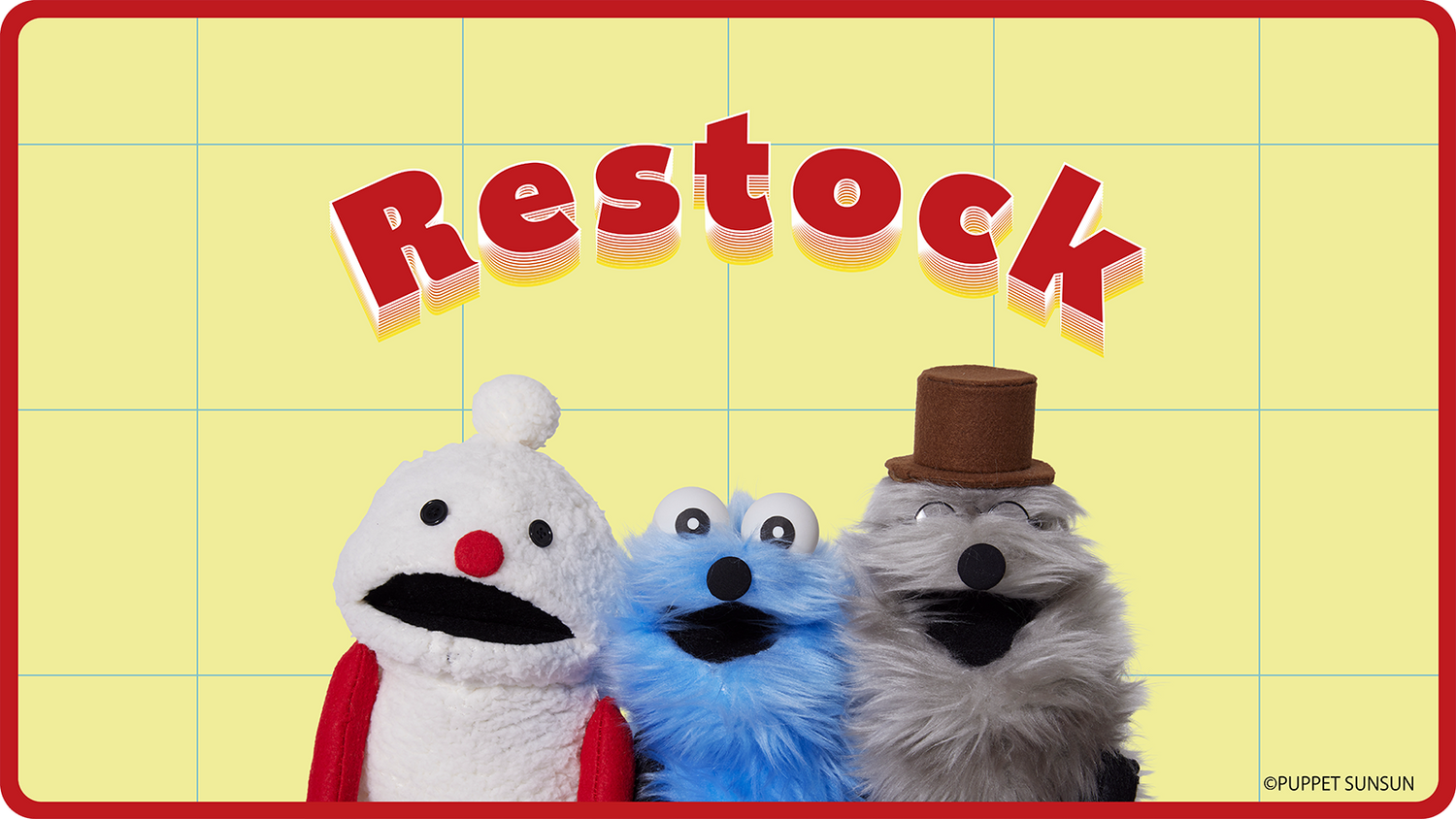 PUPPET SUNSUN ONLINE STORE – CHOCOLATE CHARACTER LABEL ONLINE STORE